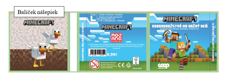 Zažite dobrodružstvá s Minecraft. Nakupujte, zbierajte nálepky a bavte ...